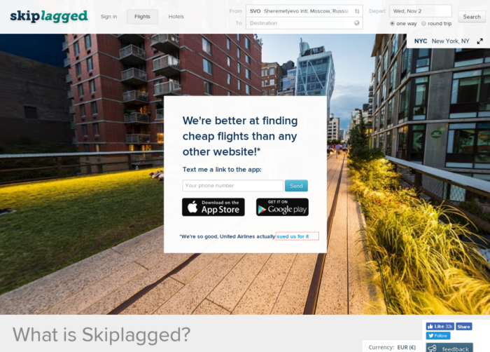 Guía de Skiplagged en Español - Viajes por libre